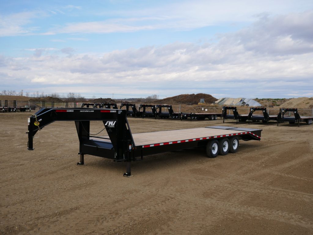 2024 SWS 32′ (3)7K GOOSENECK / PINTLE TRIDEM SINGLE WHEEL TRAILER ...